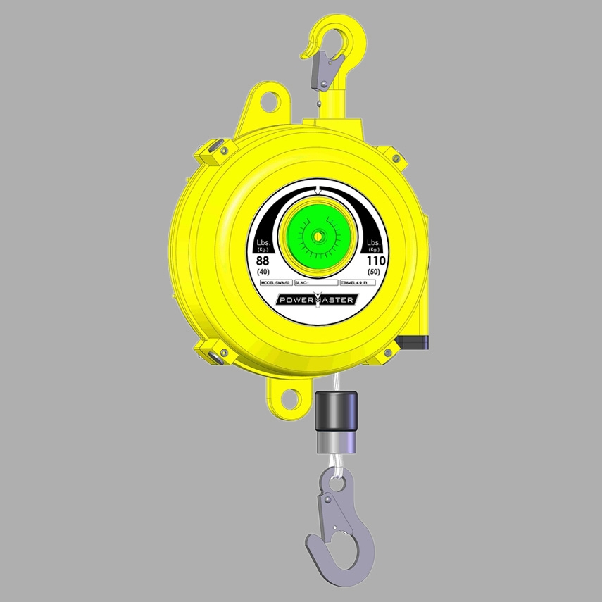 Buy SWA Series Spring Balance With Wire Arrest Safety - Spring Balancers